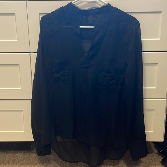BCBG | Tops | Bcbg Lace Blouse | Poshmark